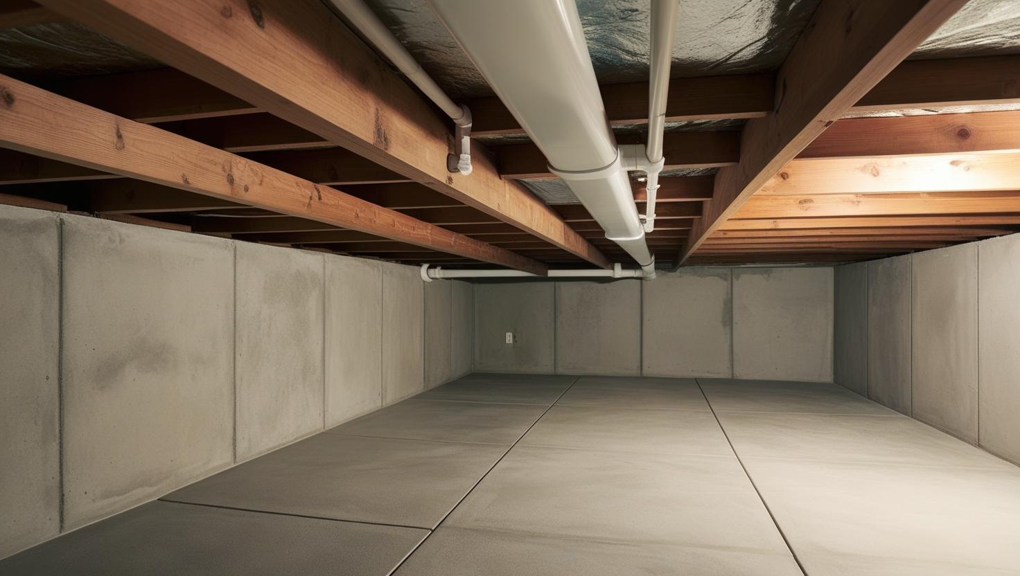 Crawl Space Cleaning - RatSlab